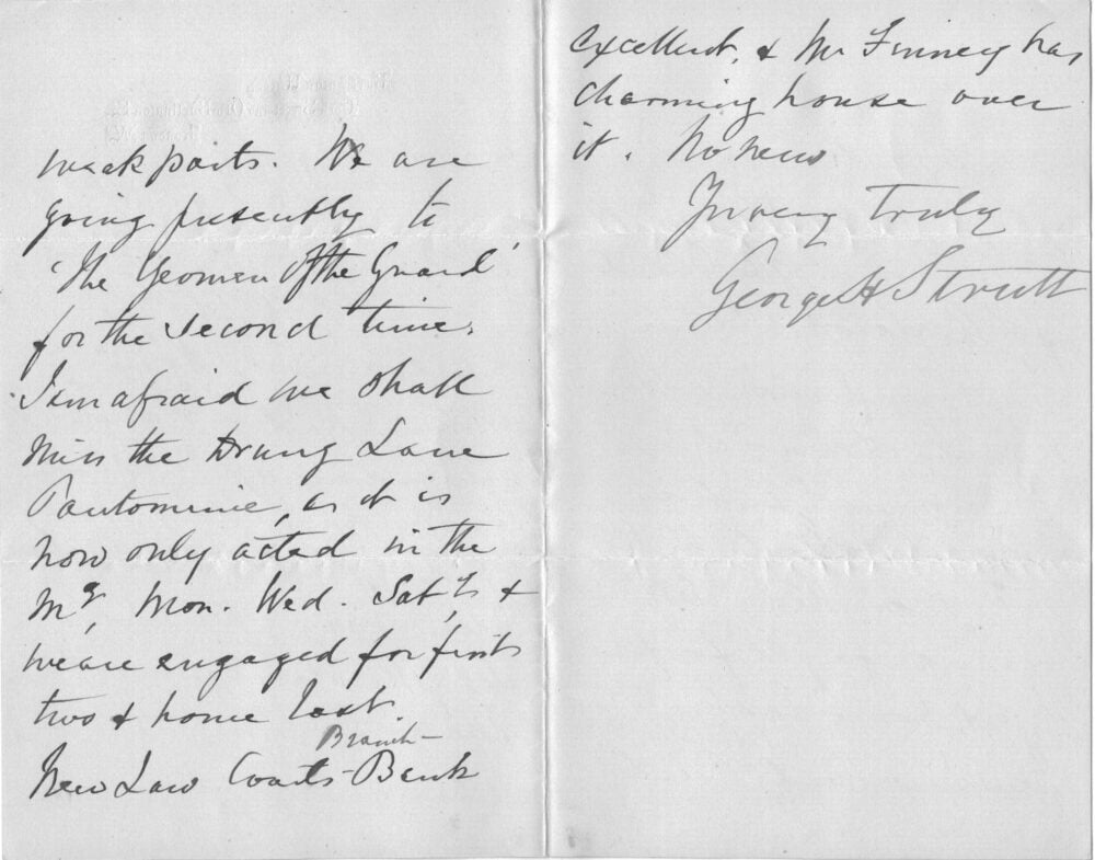 Letters from George Henry Strutt - Strutt letters - Belper Historical ...